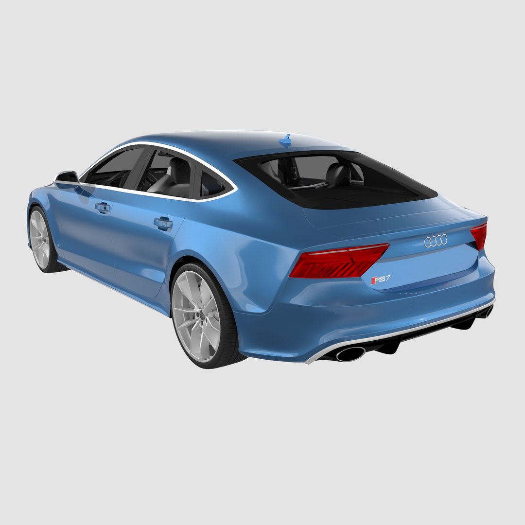Audi Rs7 Sportback Performance 3d Model