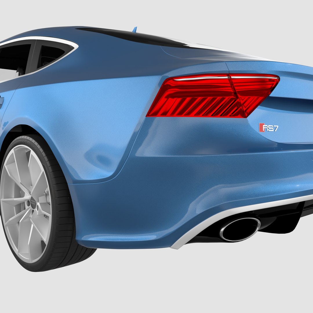 Audi Rs7 Sportback Performance 3d Model