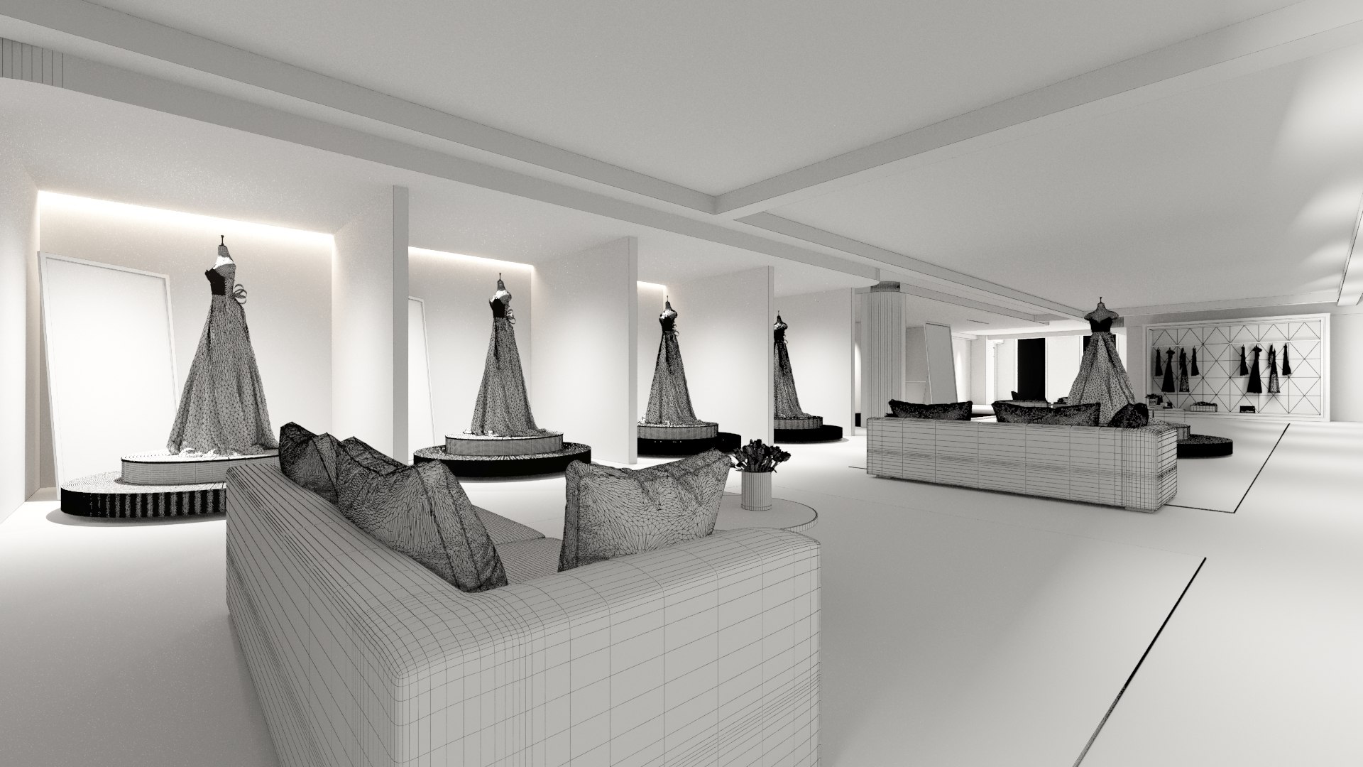 Wedding Store 3D - TurboSquid 1625130