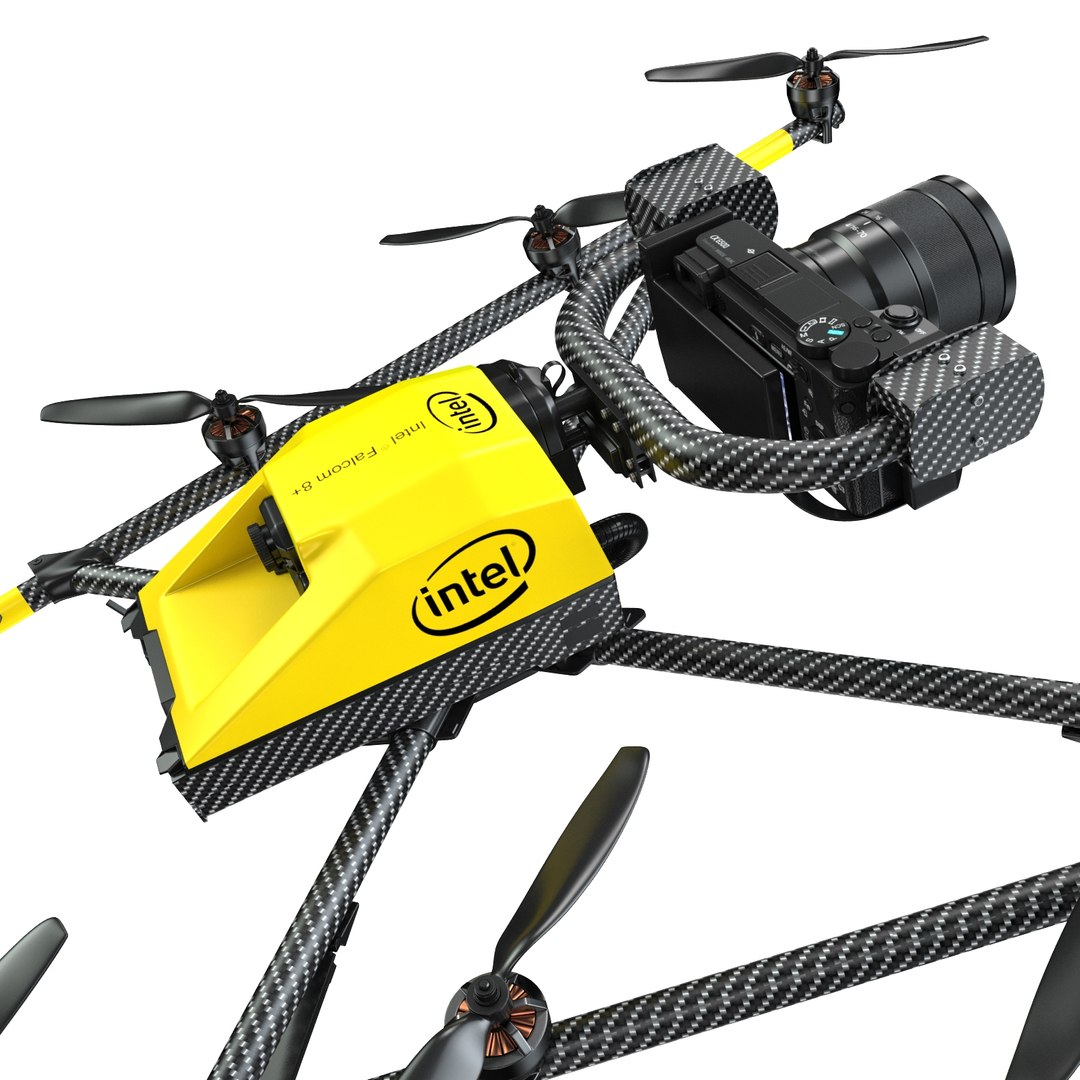 Intel Falcon 8 Sony Model - TurboSquid 1190303