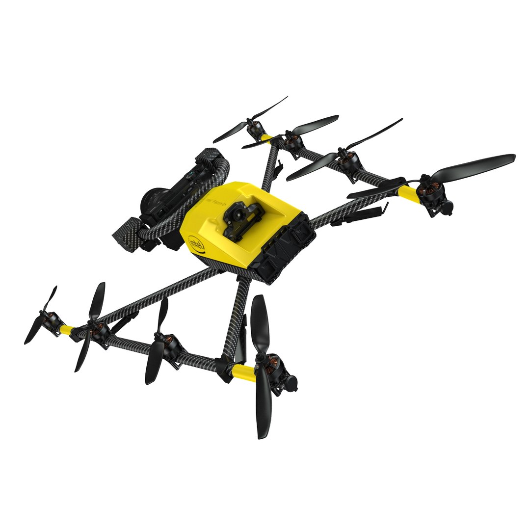 Intel Falcon 8 Sony Model - TurboSquid 1190303