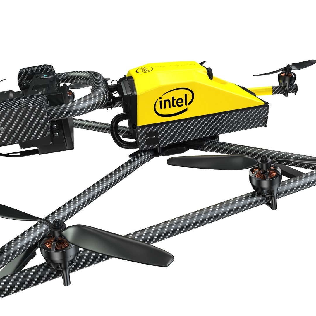 Intel Falcon 8 Sony Model - TurboSquid 1190303