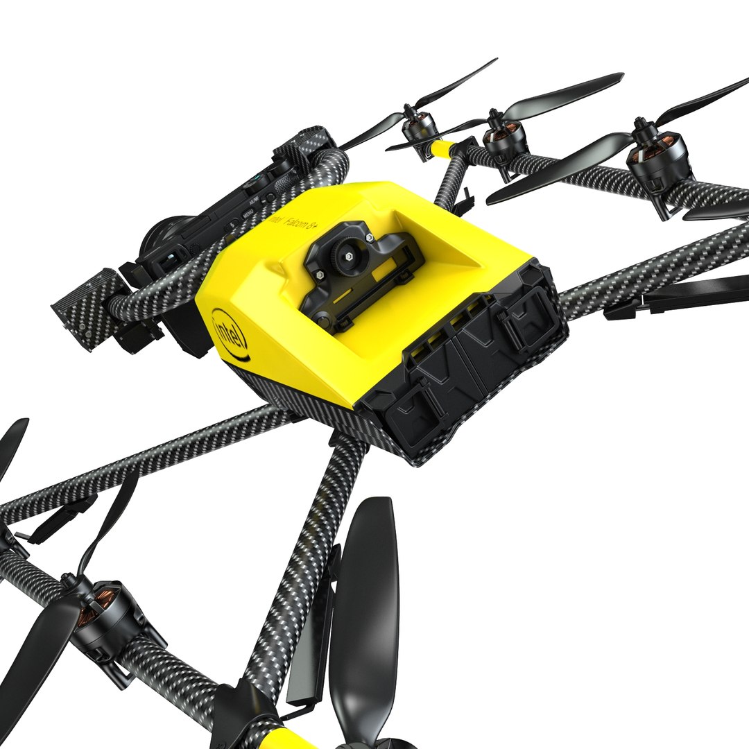 Intel Falcon 8 Sony Model - TurboSquid 1190303