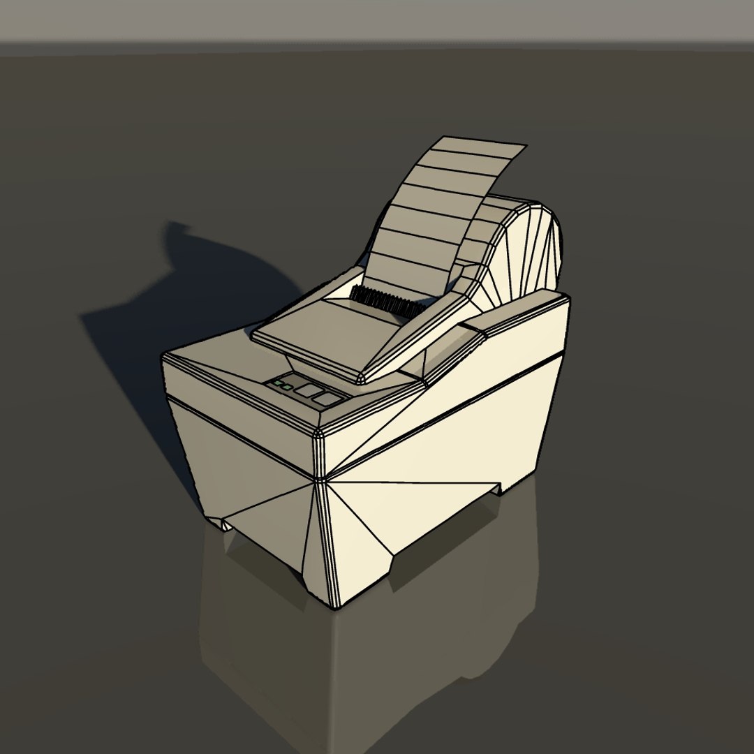 Printer Star Sp200 3d Obj