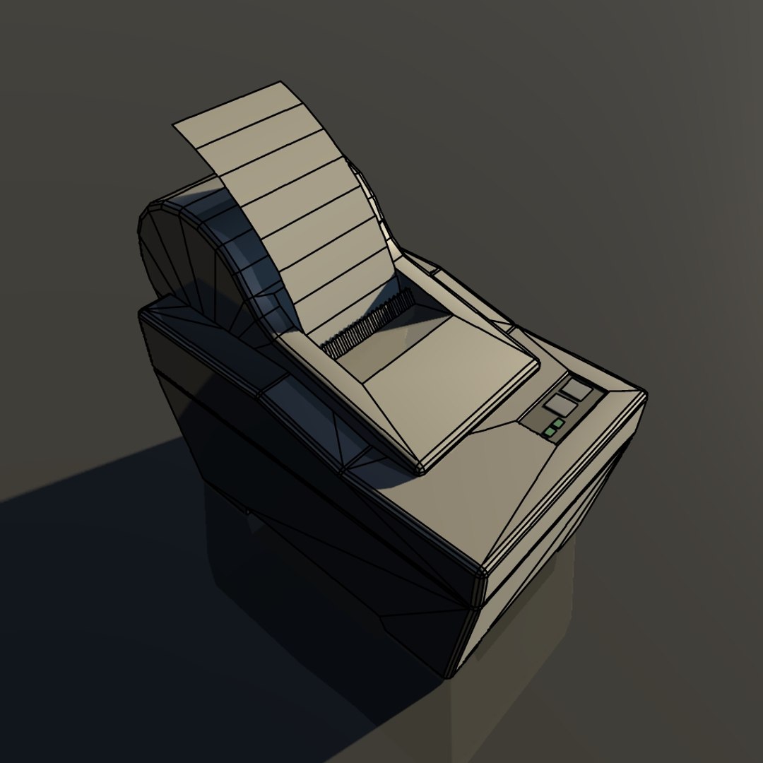 Printer Star Sp200 3d Obj