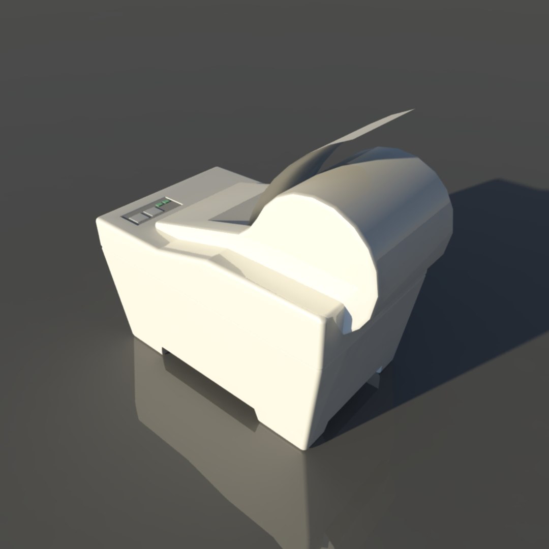 Printer Star Sp200 3d Obj