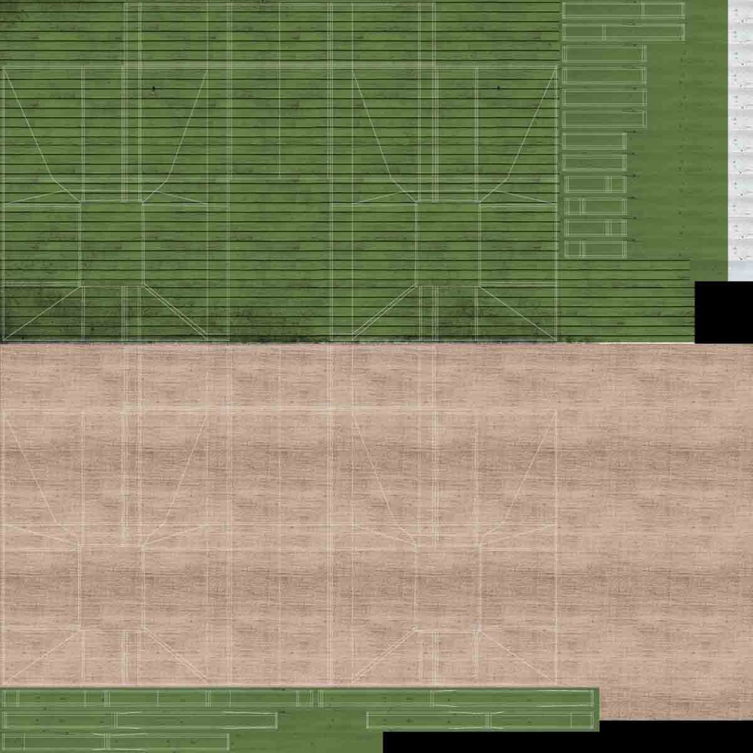 3D False Front Western House 2 - TurboSquid 2141213