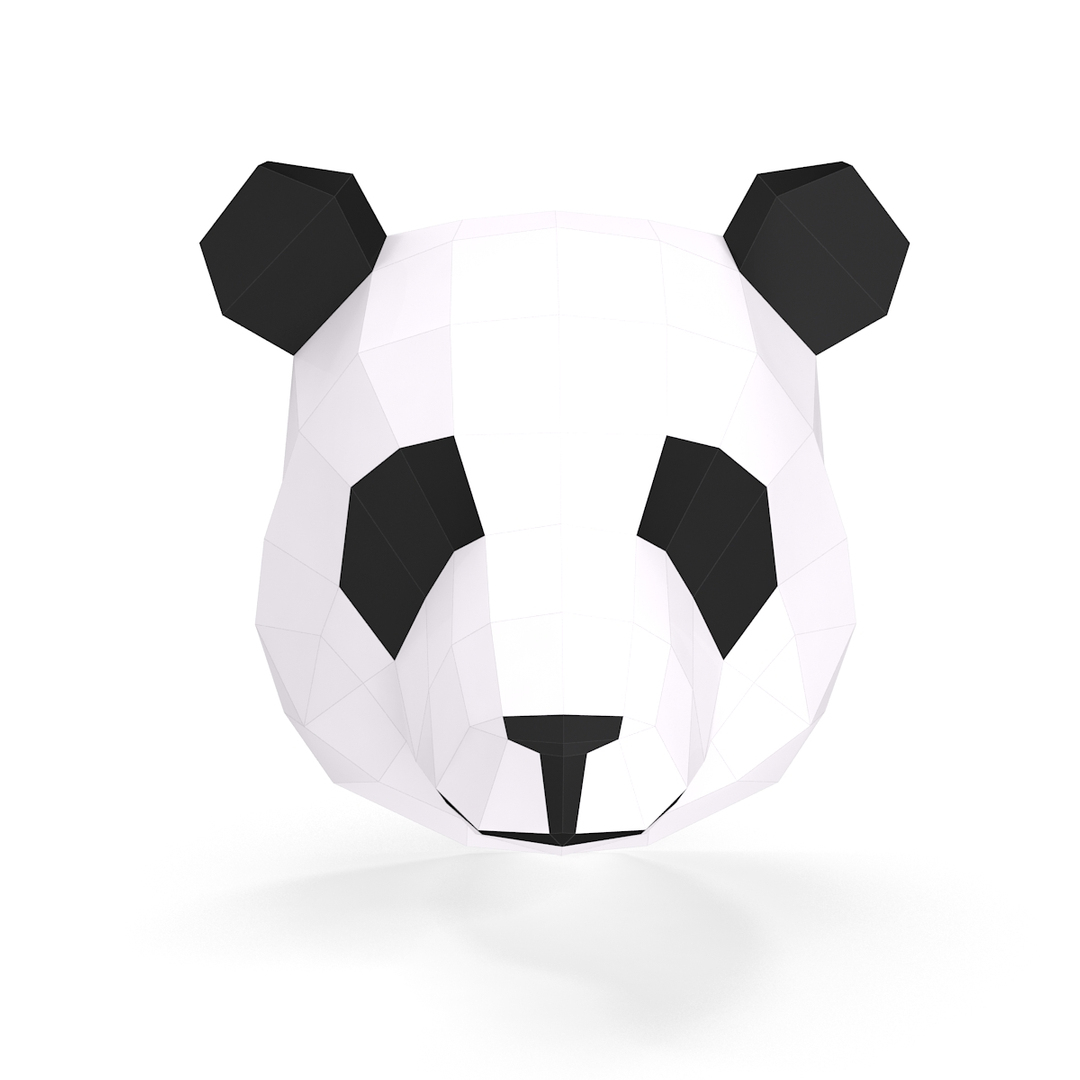 3d Model Paper Panda