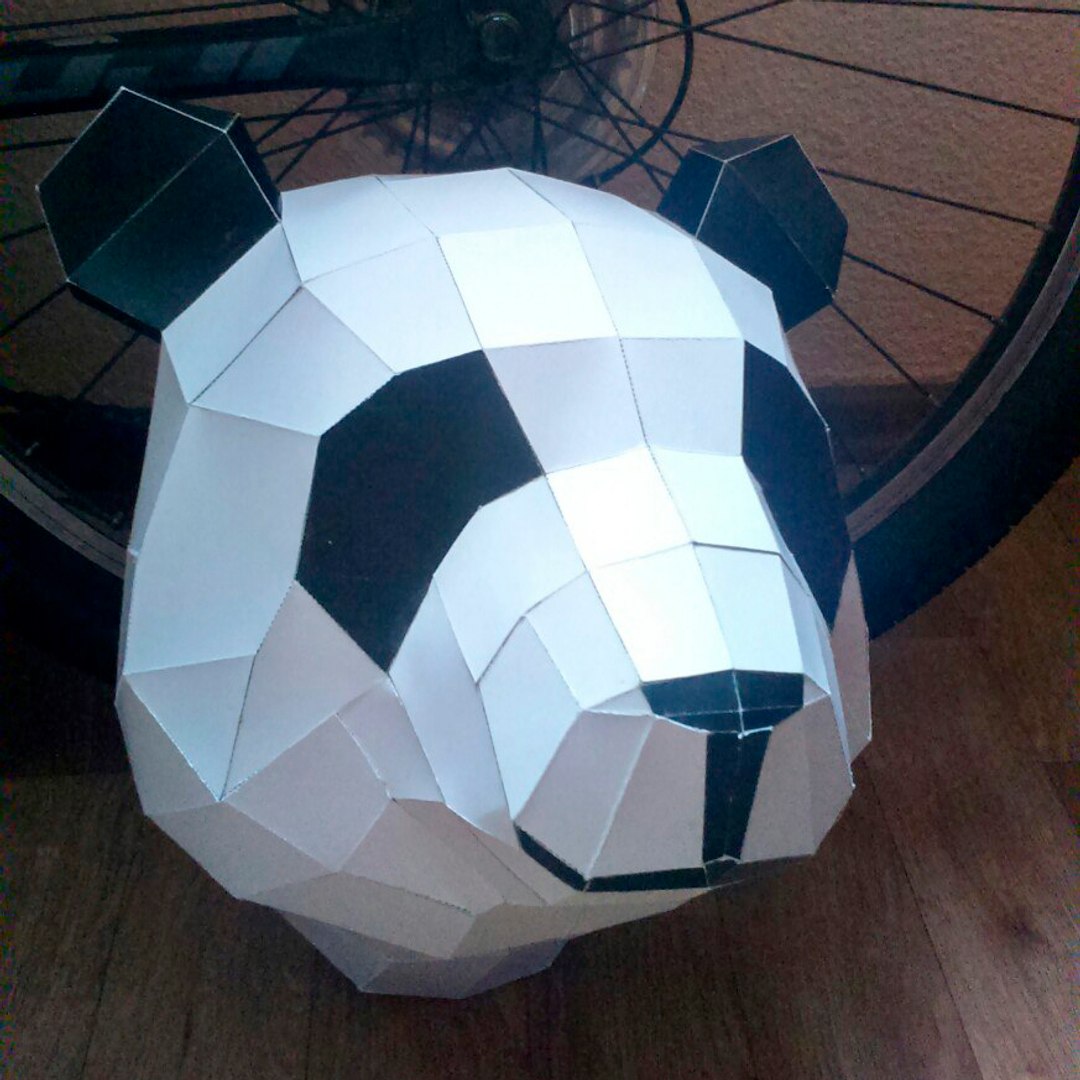 3d Model Paper Panda