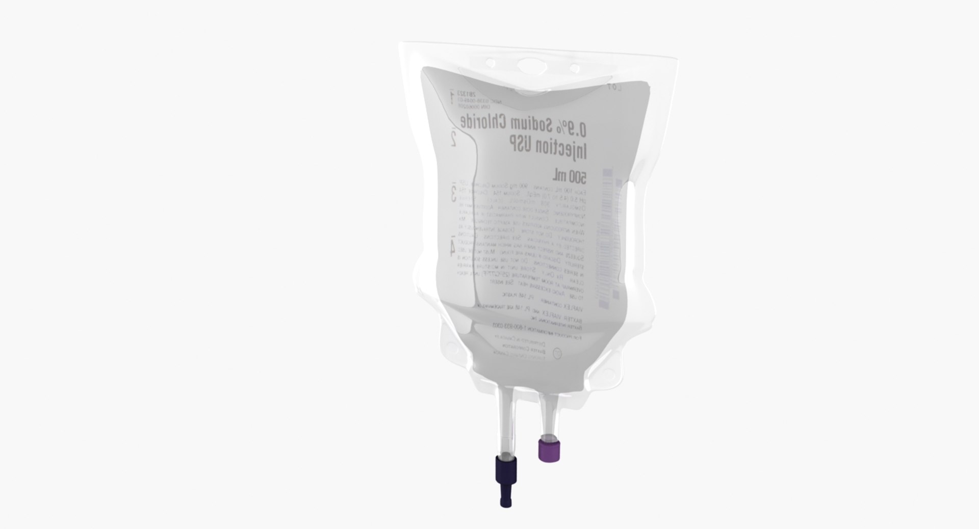 Realistic iv bag 3D model - TurboSquid 1328564