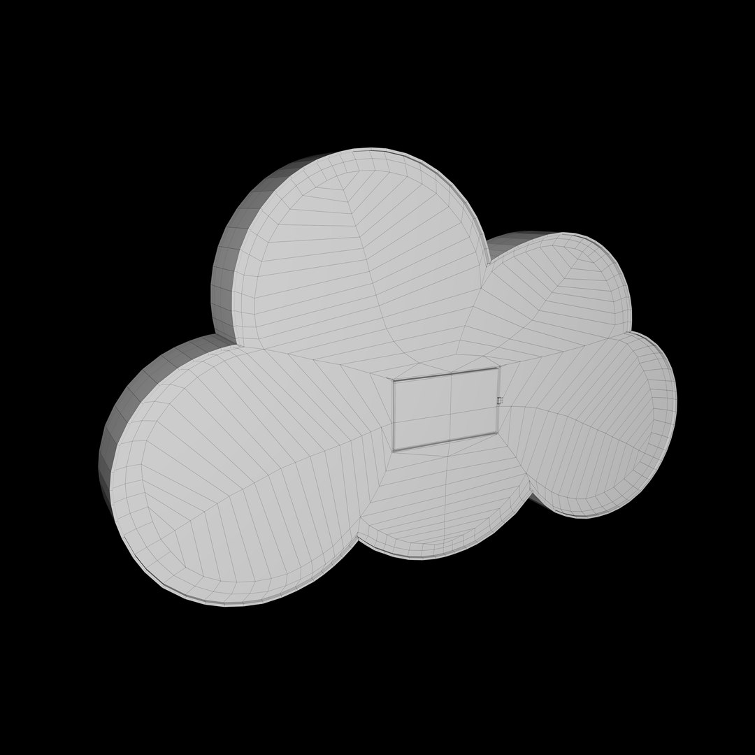 3D Model Cloud-shaped Nightlight - TurboSquid 2205610