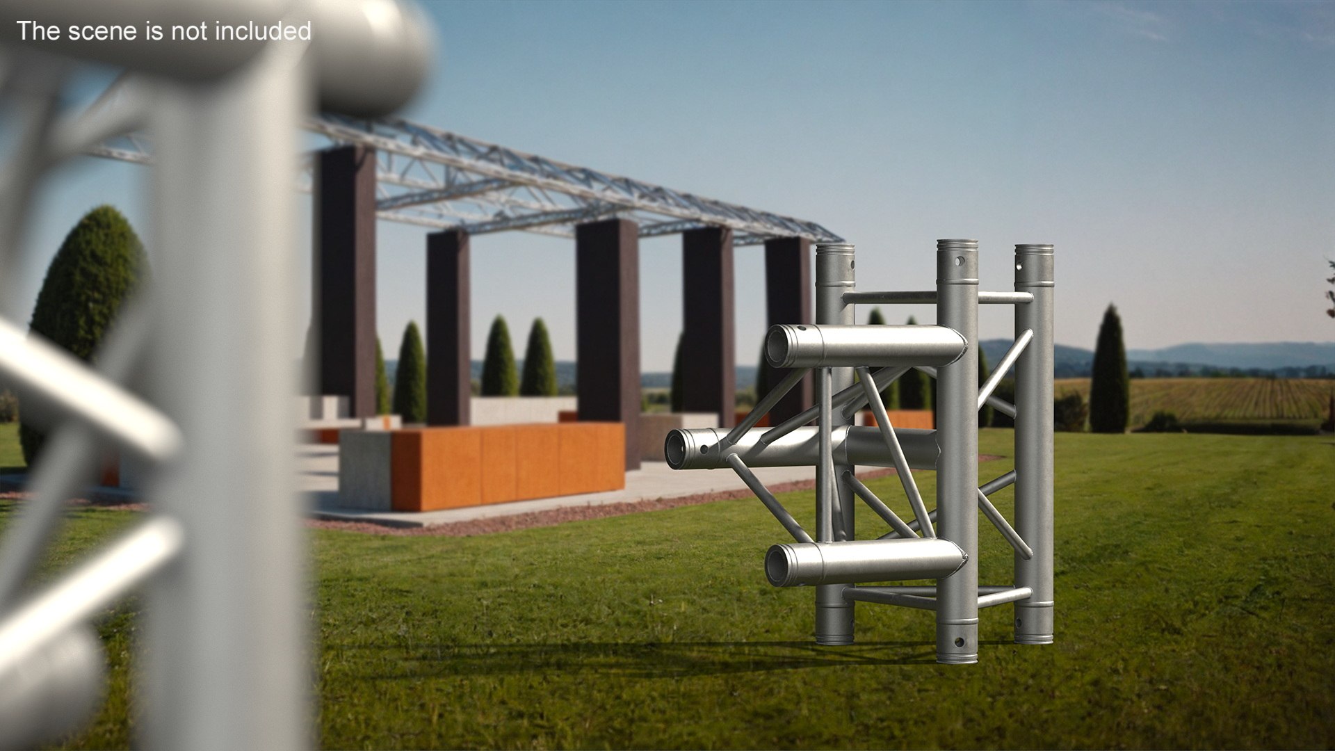 Construction Triangular Truss Modular 3D - TurboSquid 2267555