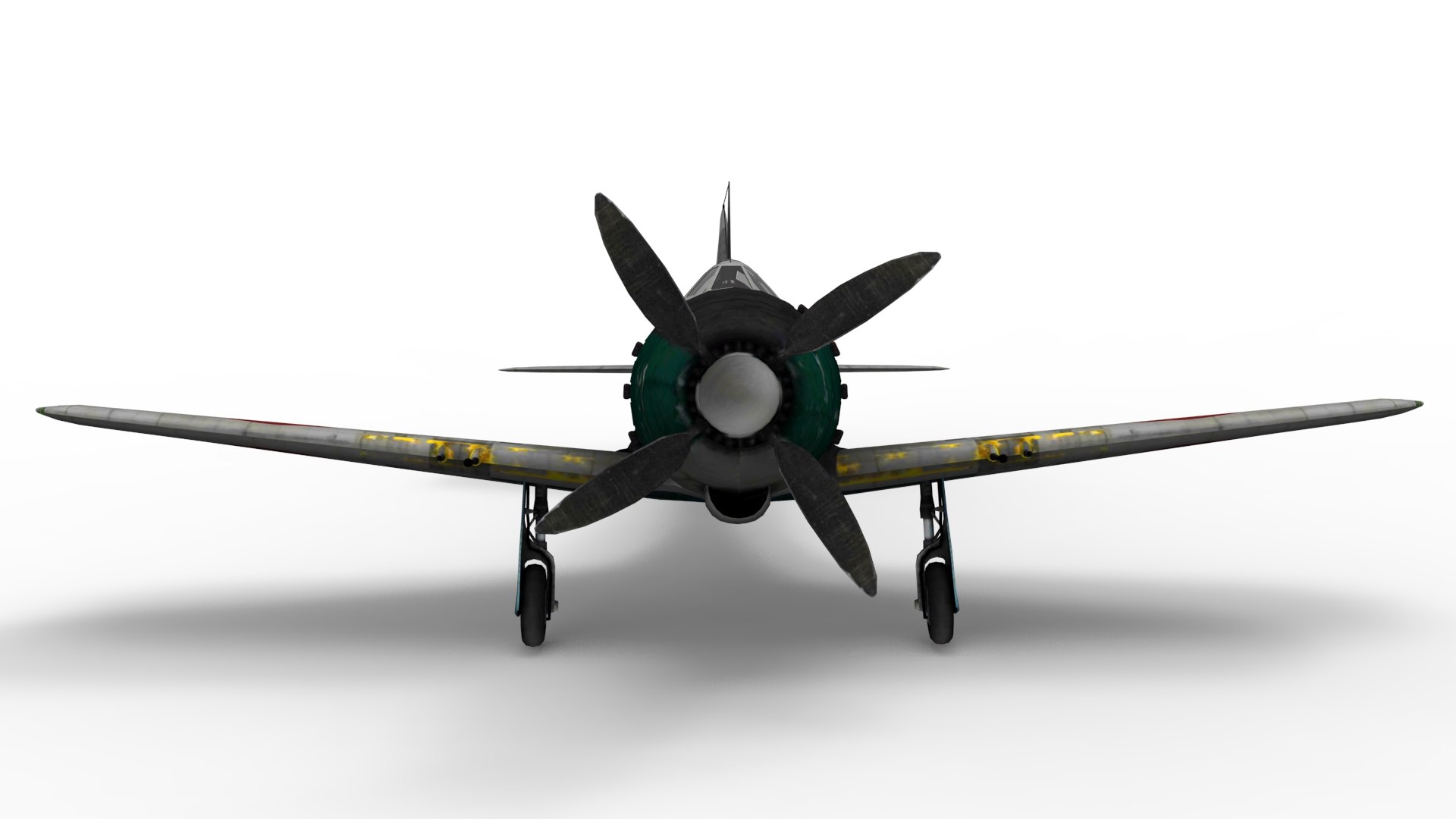 J2M5 Raida Aircraft Low-poly 3D model 3D model - TurboSquid 2160276