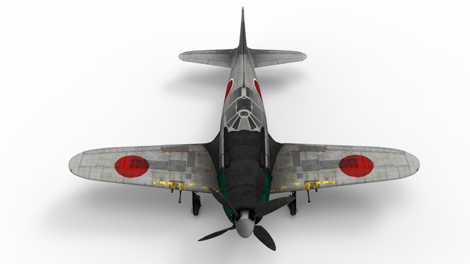 J2M5 Raida Aircraft Low-poly 3D model 3D model - TurboSquid 2160276