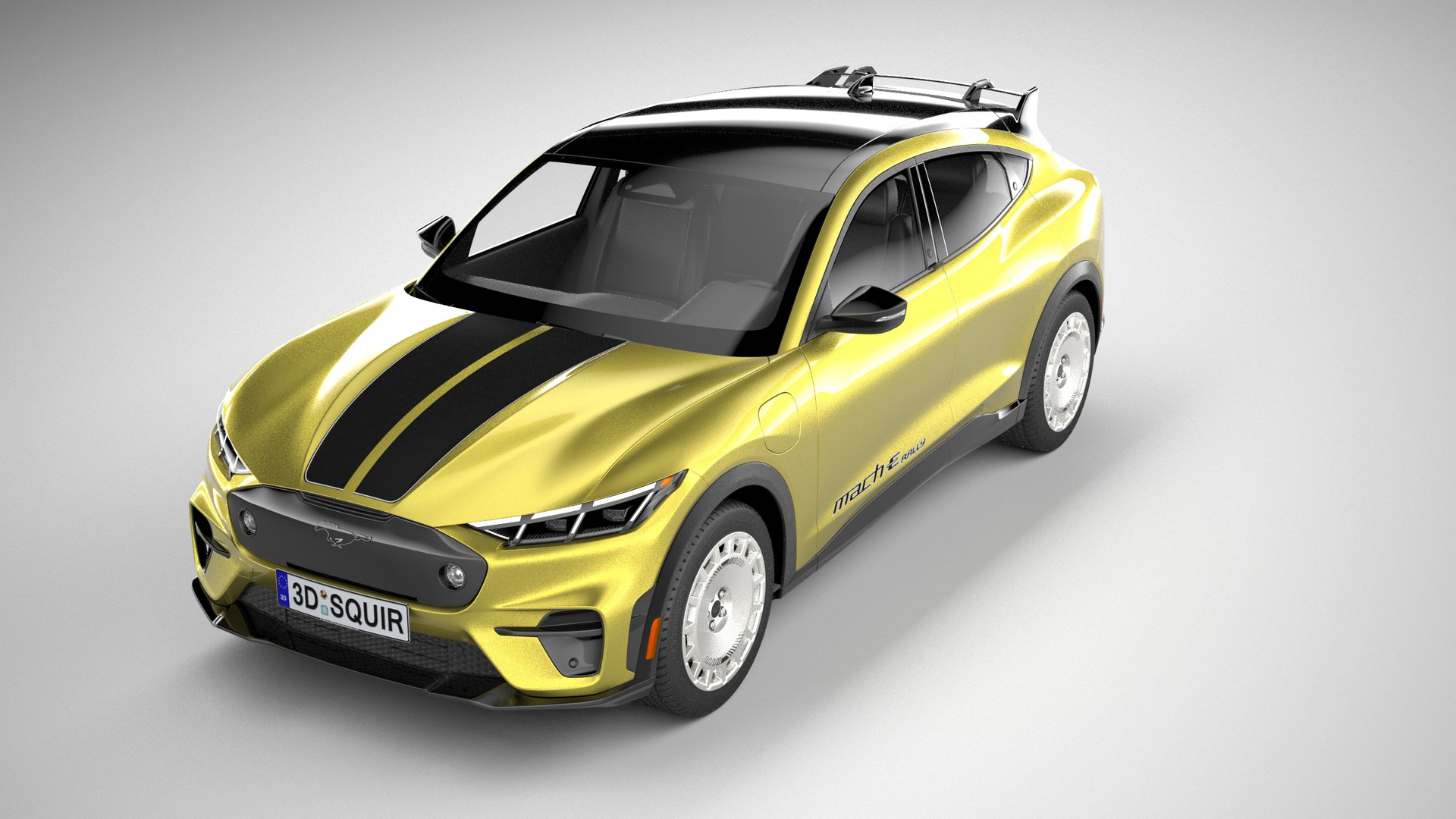 Ford Mustang Mach-E Rally 2024 Model - TurboSquid 2132787