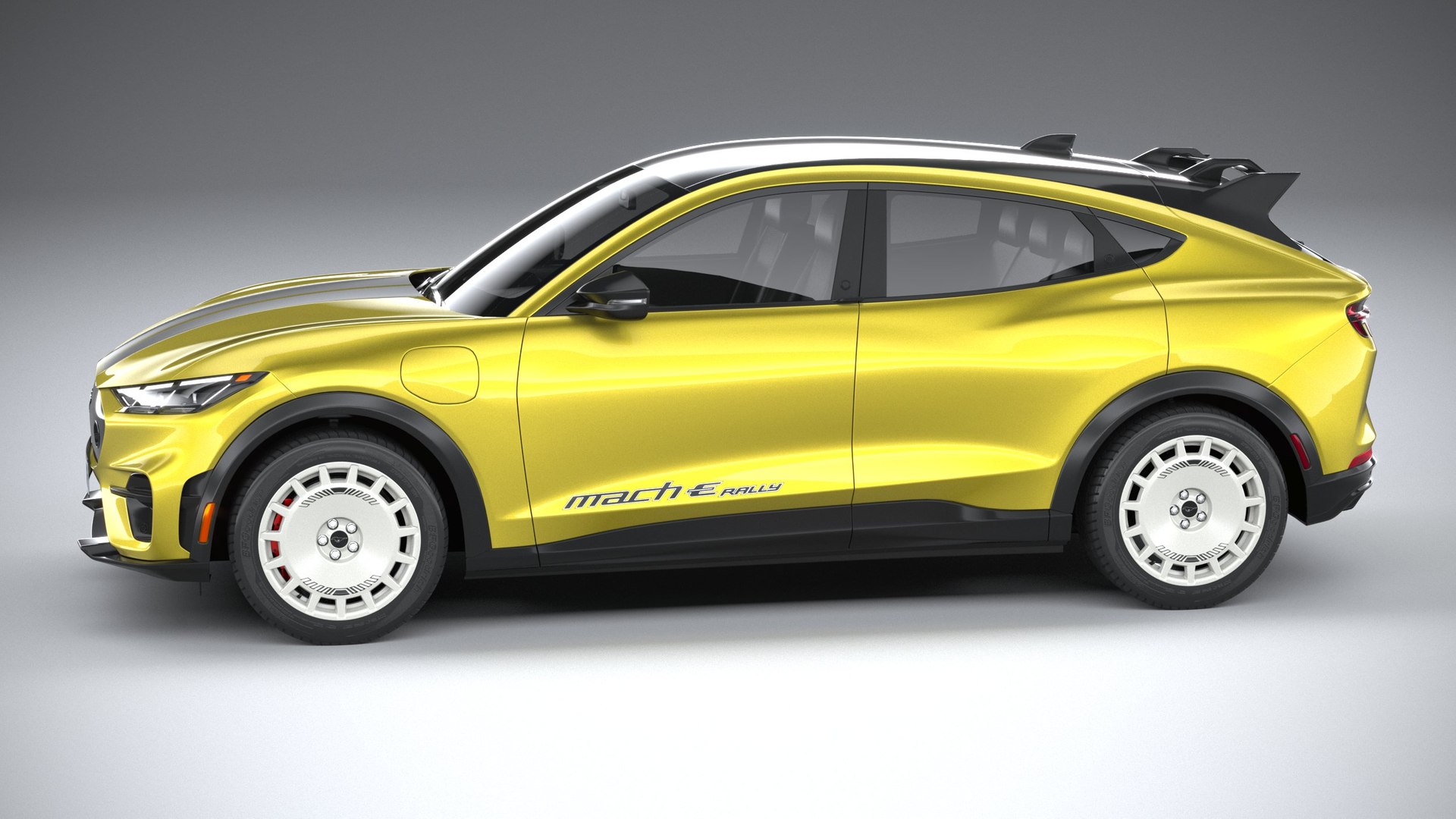 Ford Mustang Mach-E Rally 2024 Model - TurboSquid 2132787