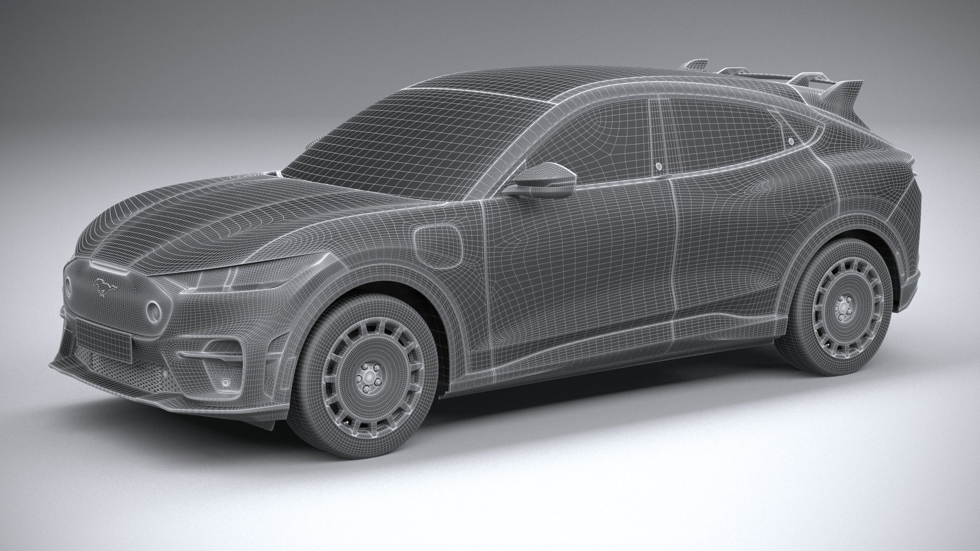 Ford Mustang Mach-E Rally 2024 model - TurboSquid 2132787