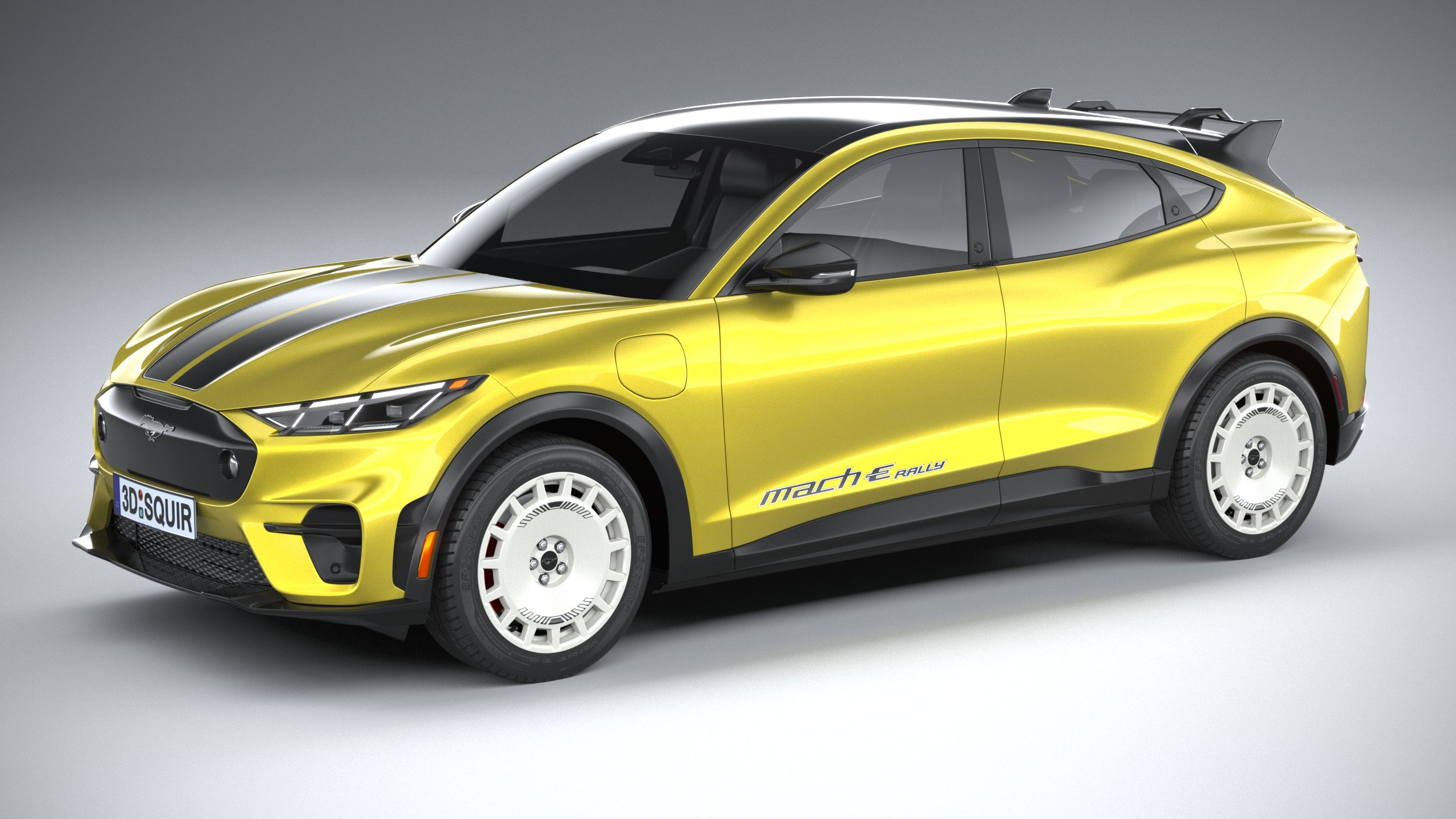 Ford Mustang Mach-E Rally 2024 Modelo 3D - TurboSquid 2132787