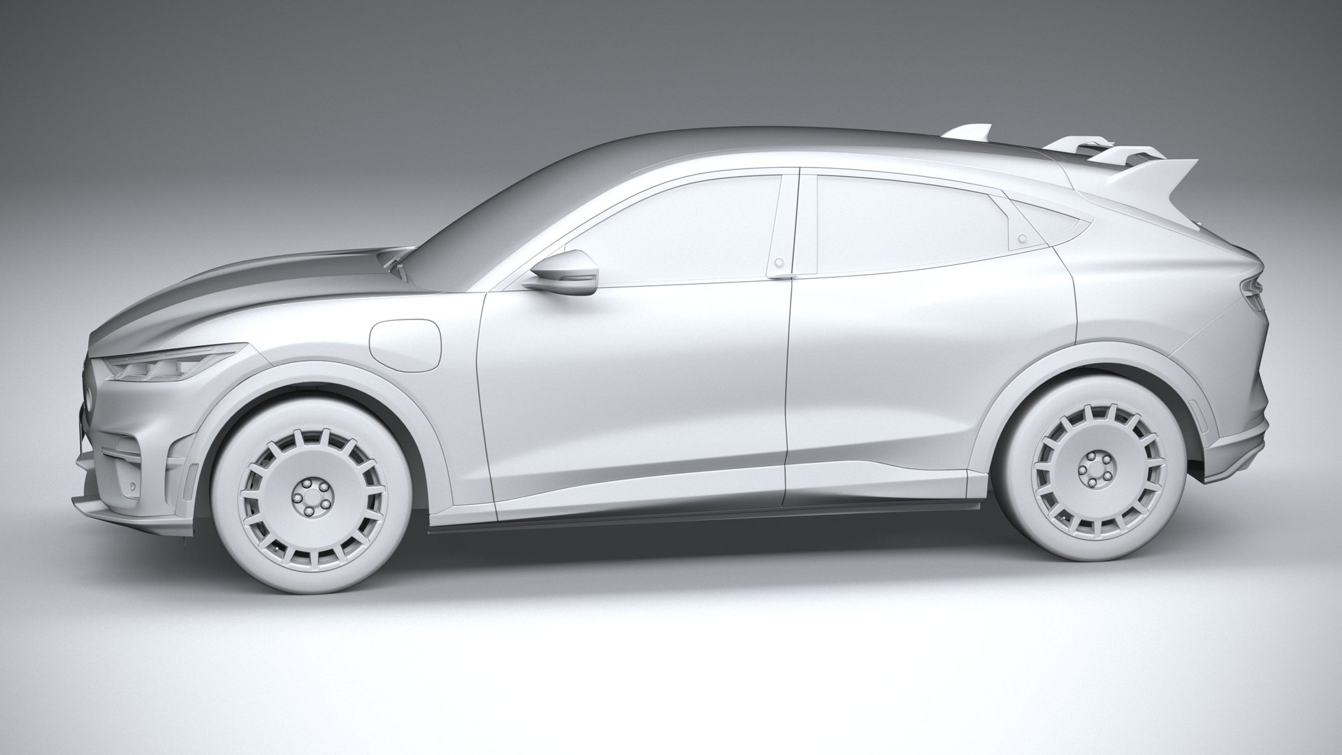 Ford Mustang Mach-E Rally 2024 Model - TurboSquid 2132787