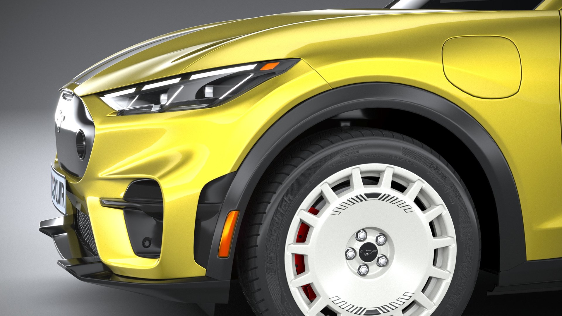 Ford Mustang Mach-E Rally 2024 Model - TurboSquid 2132787