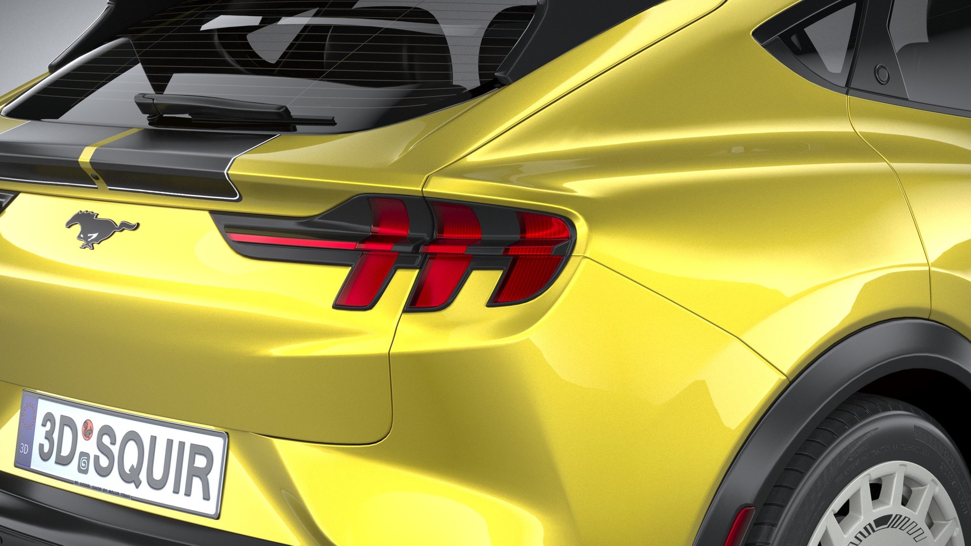 Ford Mustang Mach-E Rally 2024 model - TurboSquid 2132787