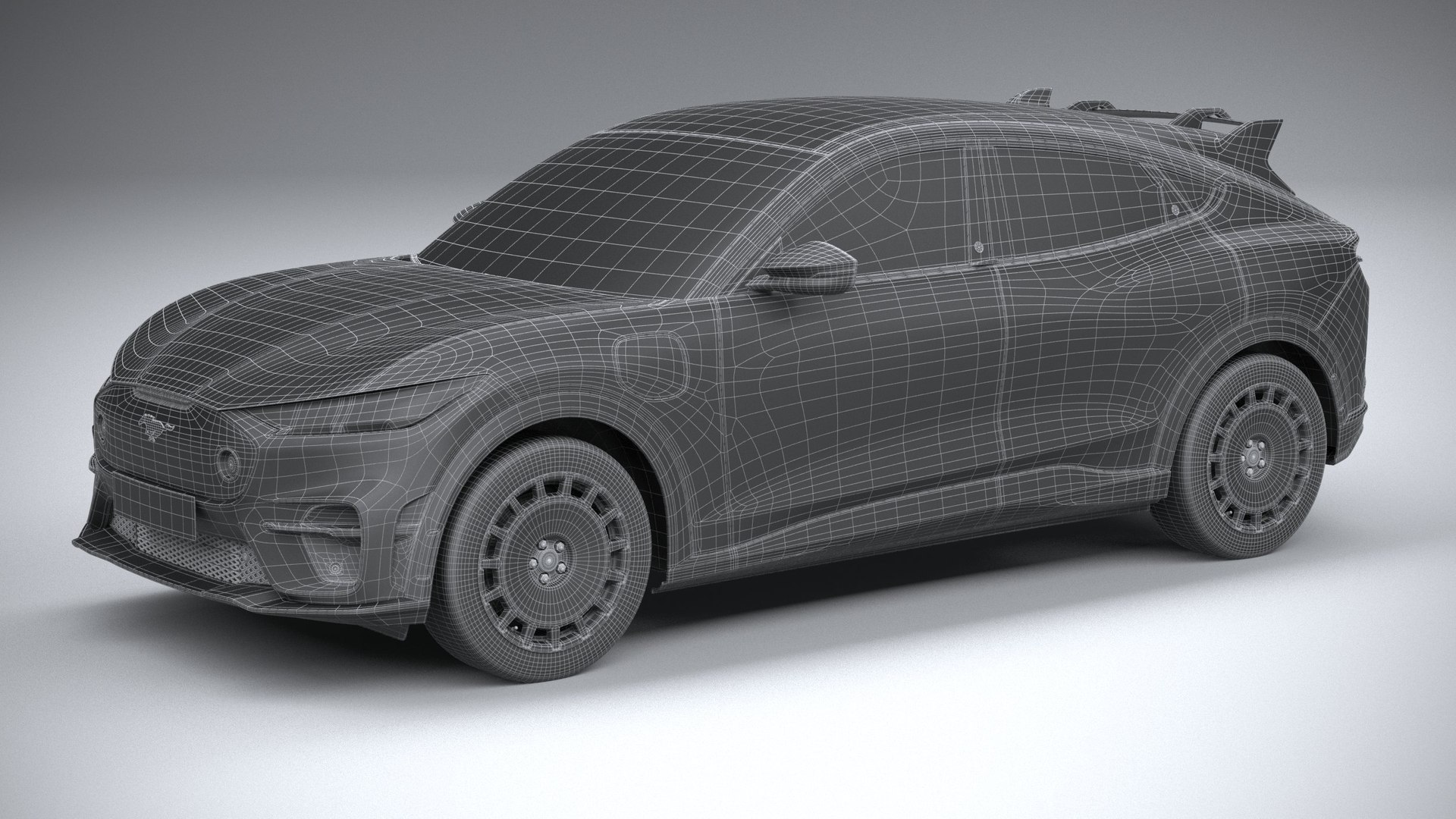 Ford Mustang Mach-E Rally 2024 model - TurboSquid 2132787