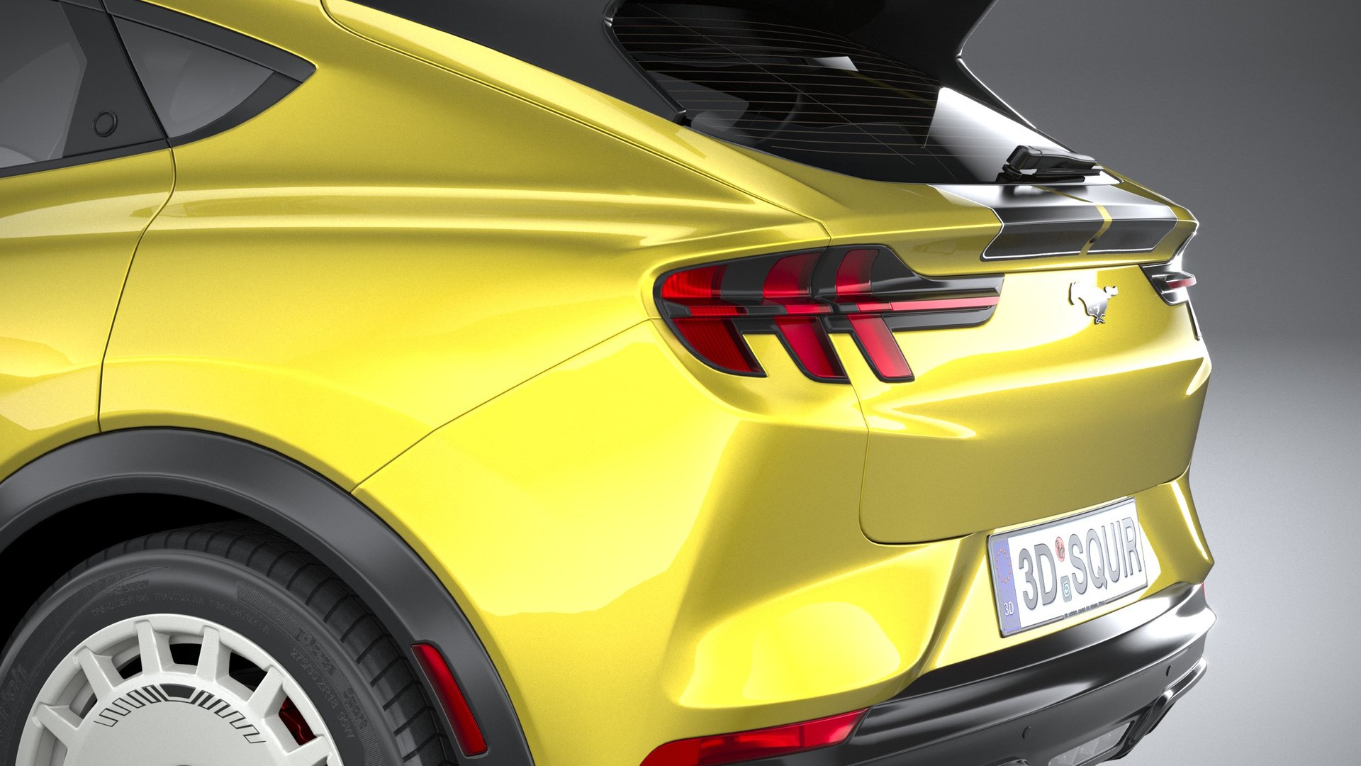 Ford Mustang Mach-E Rally 2024 Model - TurboSquid 2132787