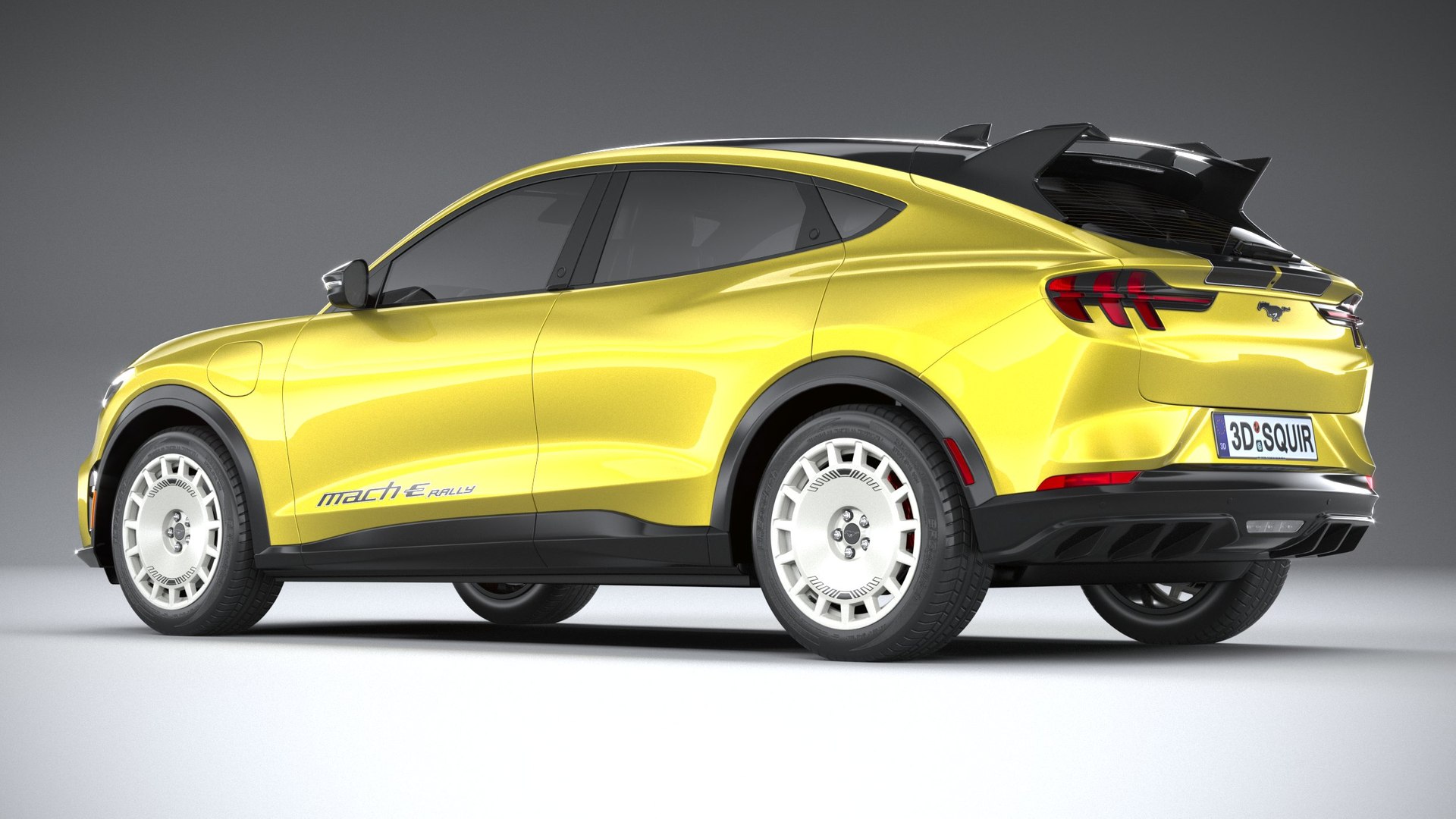 Ford Mustang Mach-E Rally 2024 model - TurboSquid 2132787