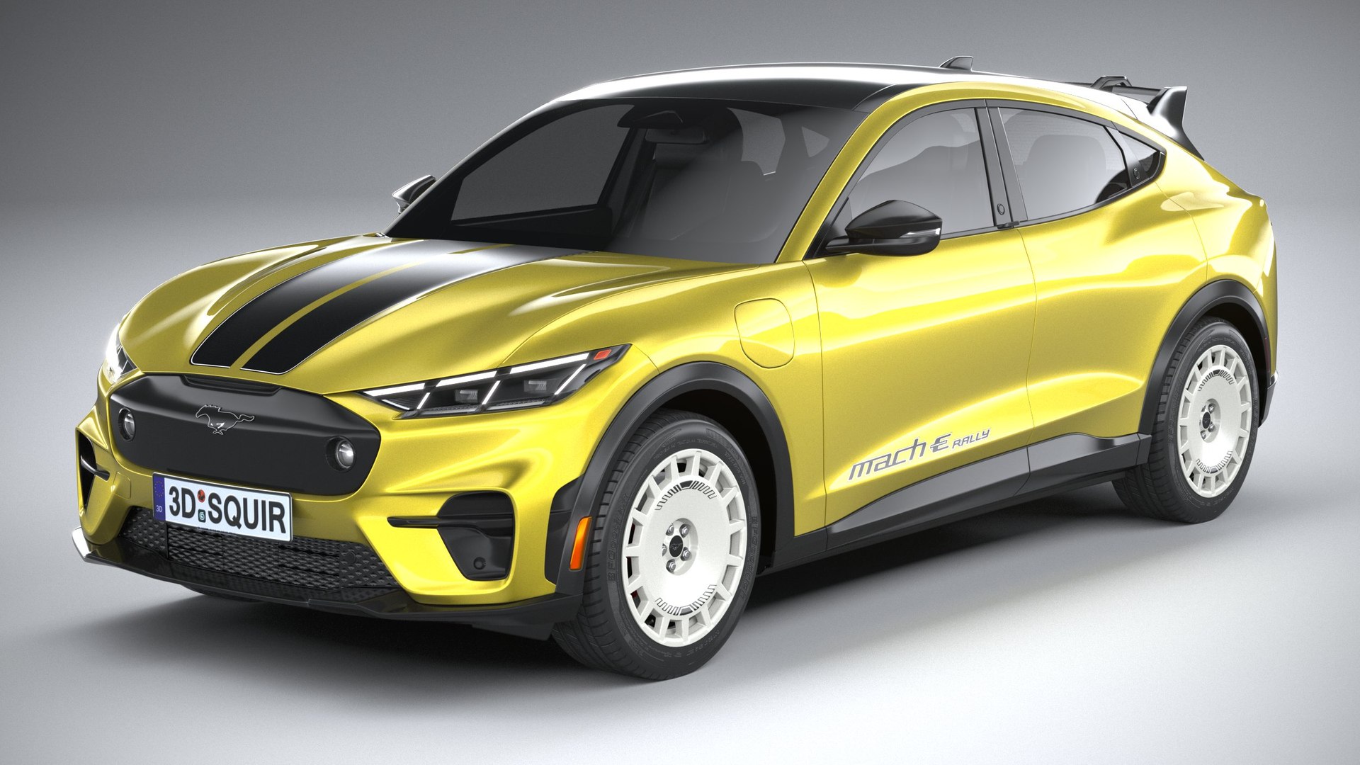 Ford Mustang Mach-E Rally 2024 Model - TurboSquid 2132787