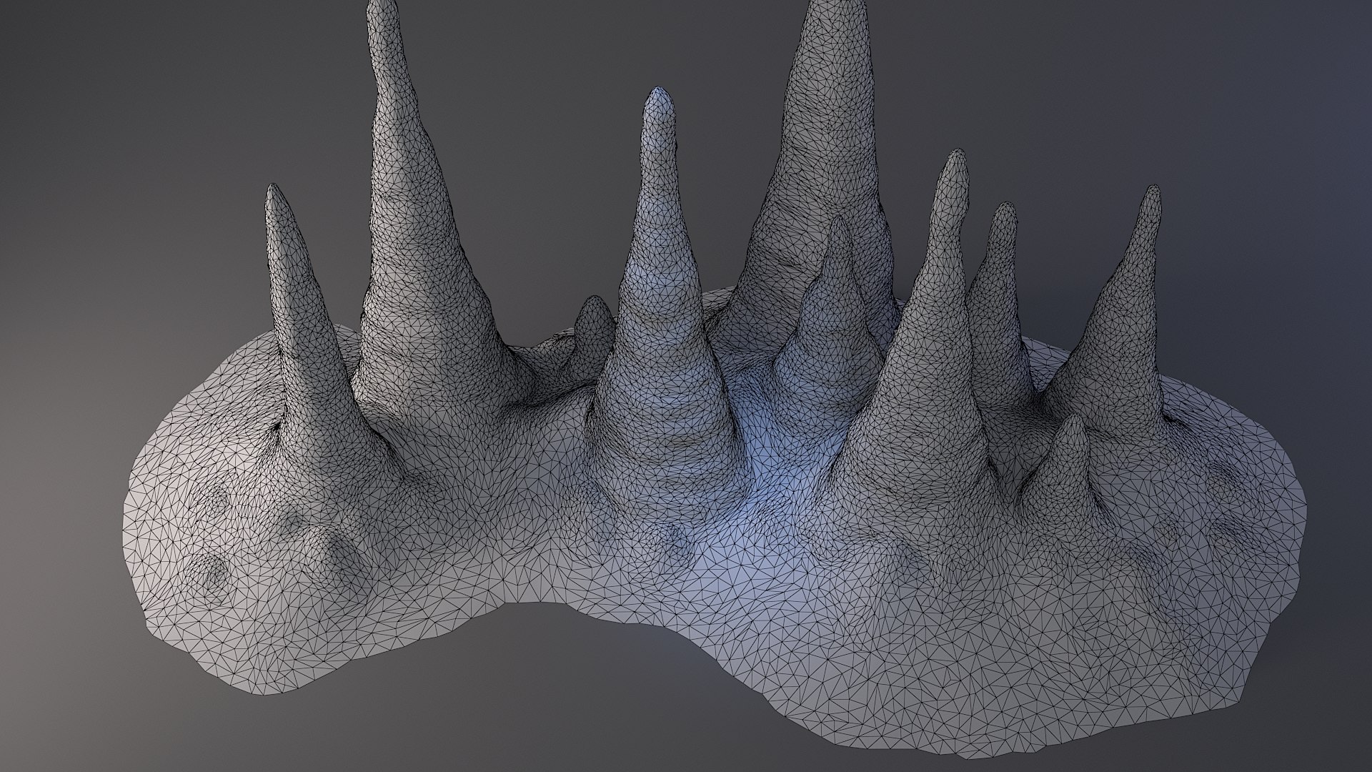 3D model Cave Stalagmites 08 PBR - TurboSquid 2021258
