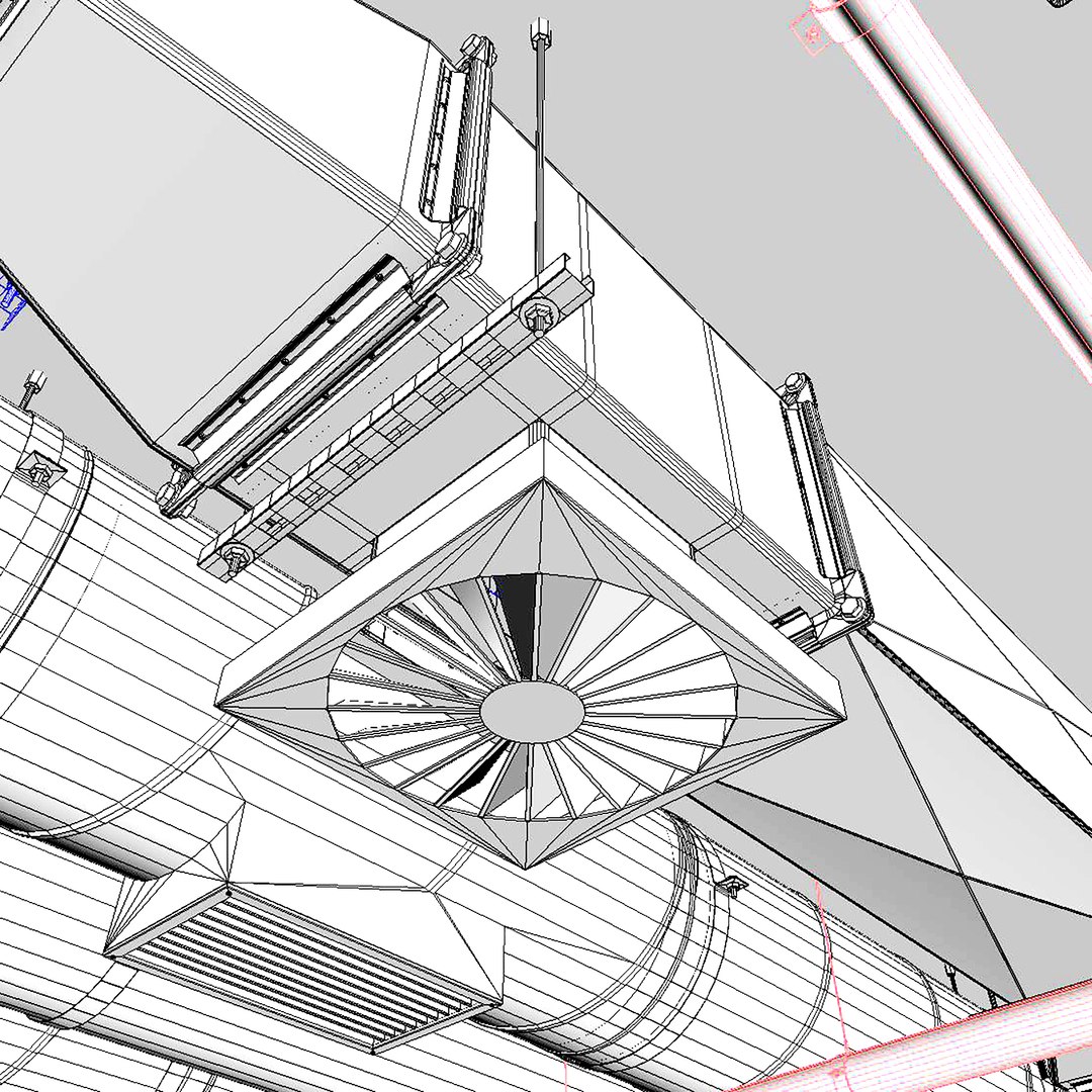 Ventilation 3D model - TurboSquid 1689213