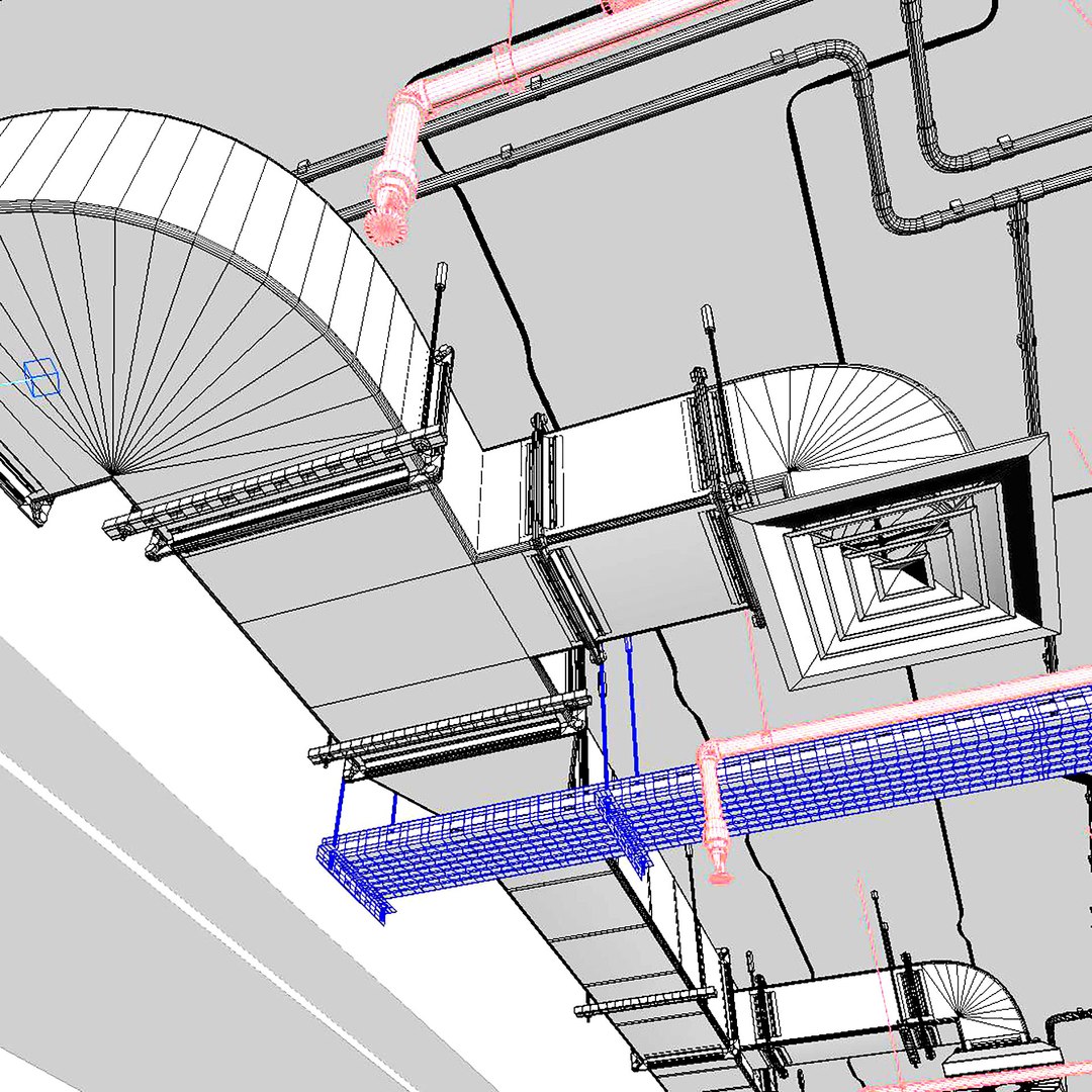 Ventilation 3D Model - TurboSquid 1689213
