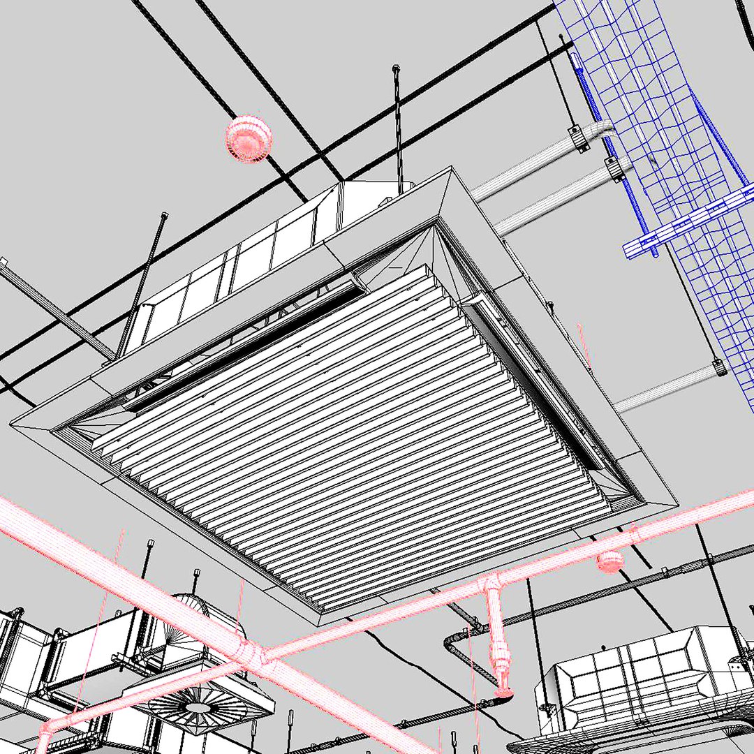 Ventilation 3D Model - TurboSquid 1689213