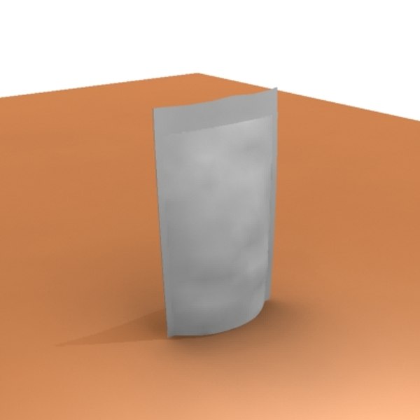 3d simple pouch model