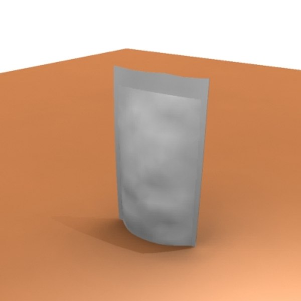 3d simple pouch model