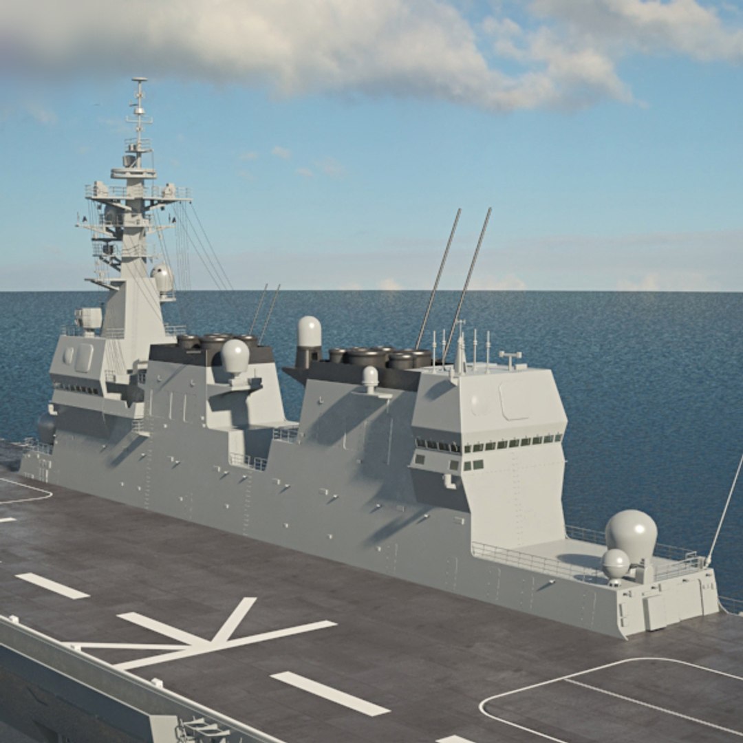 3D model hyuga-class hyuga class - TurboSquid 1383002