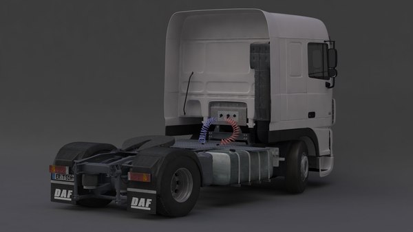 daf truck 3d model