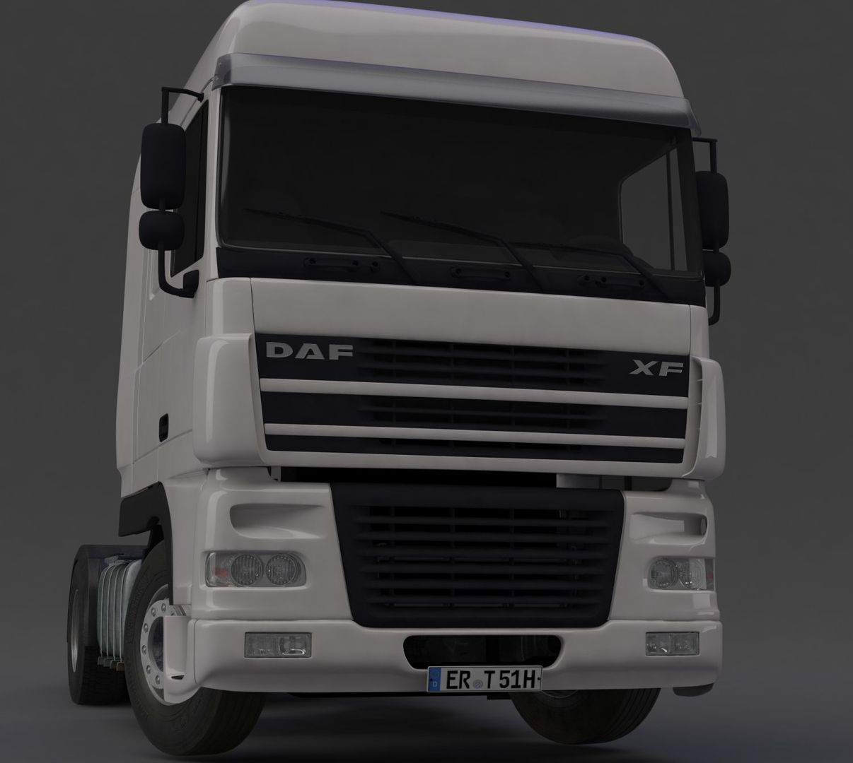 daf truck 3d model