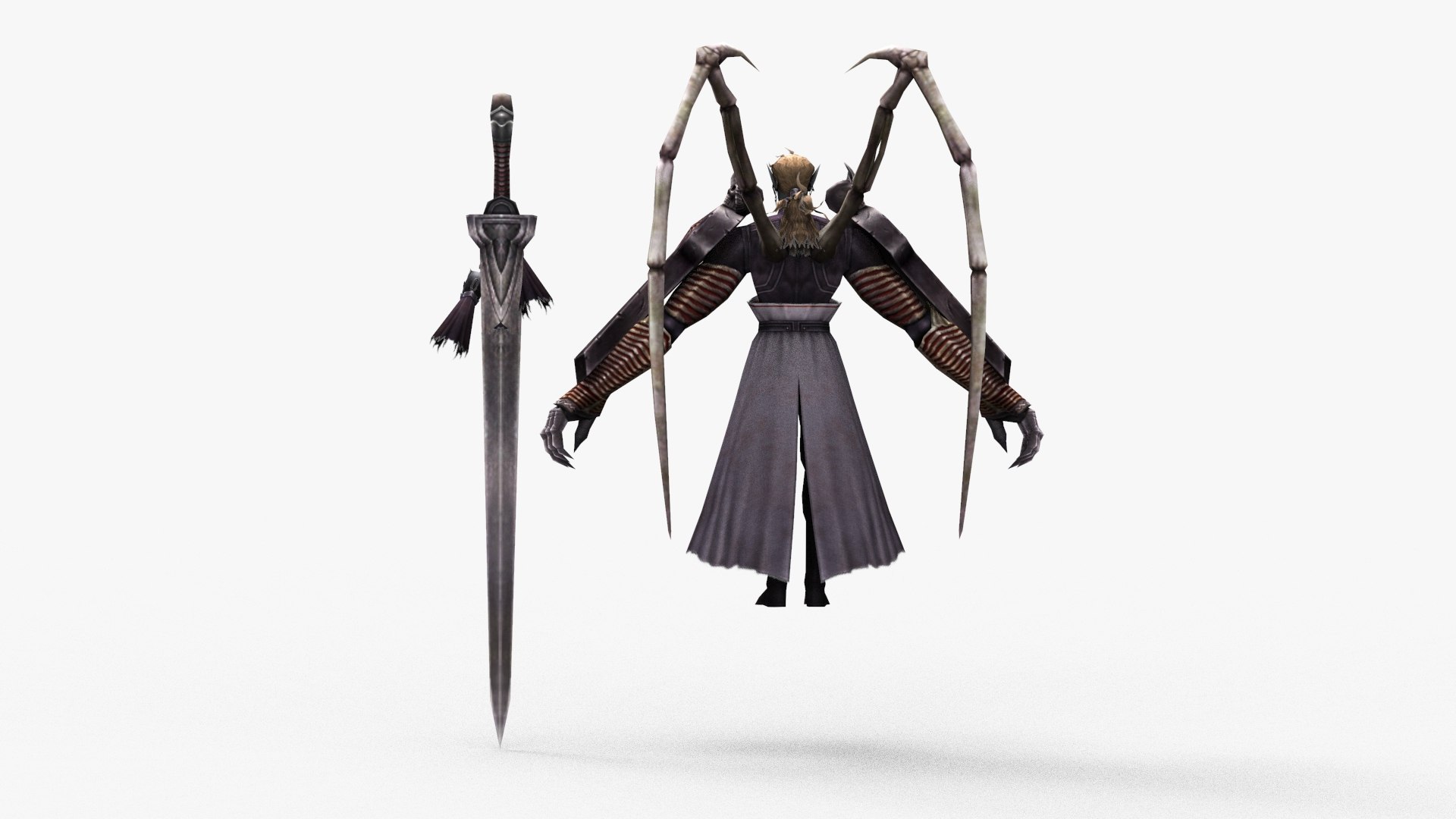 3D God Of Death With The Sword Model - TurboSquid 1715876