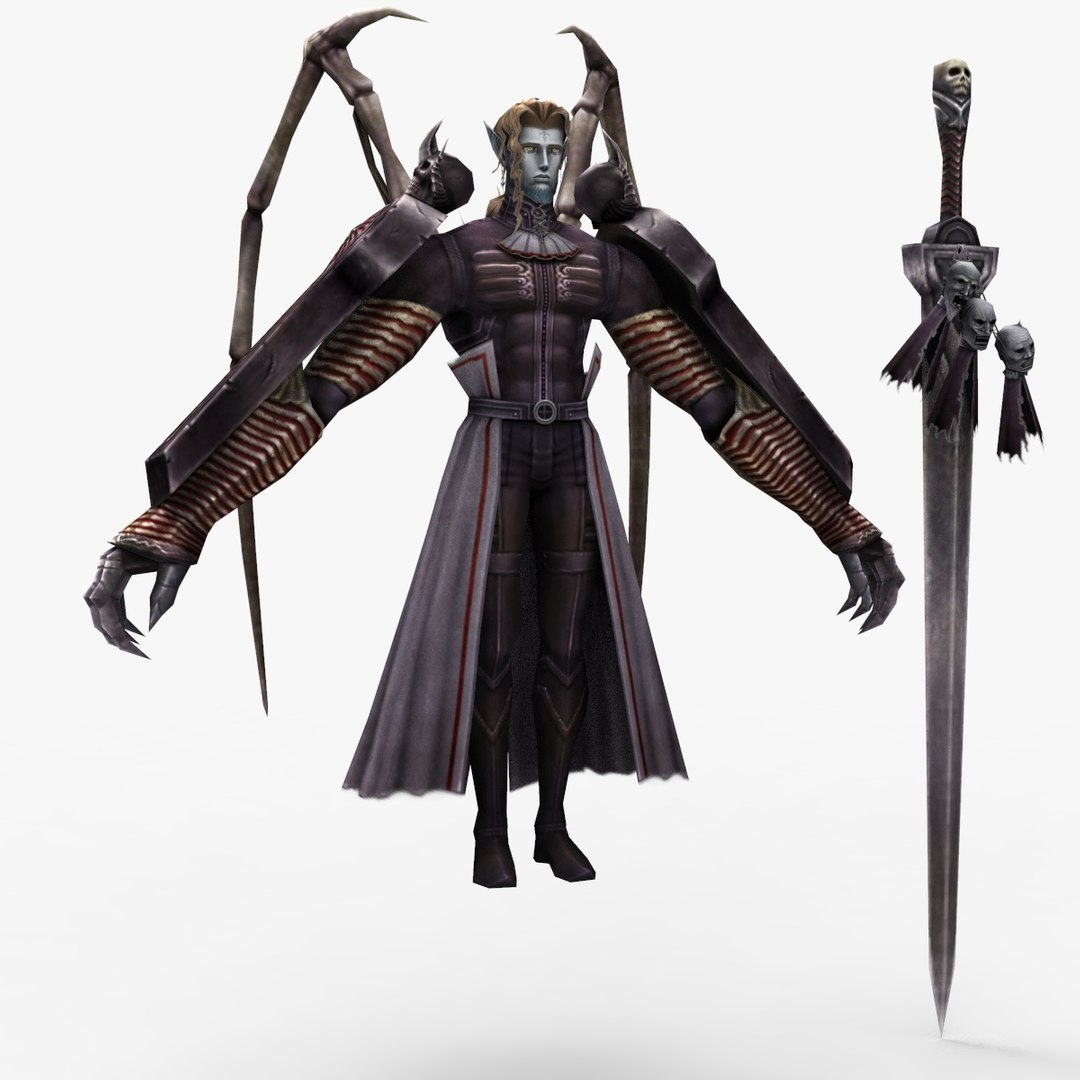 3D God Of Death With The Sword Model - TurboSquid 1715876