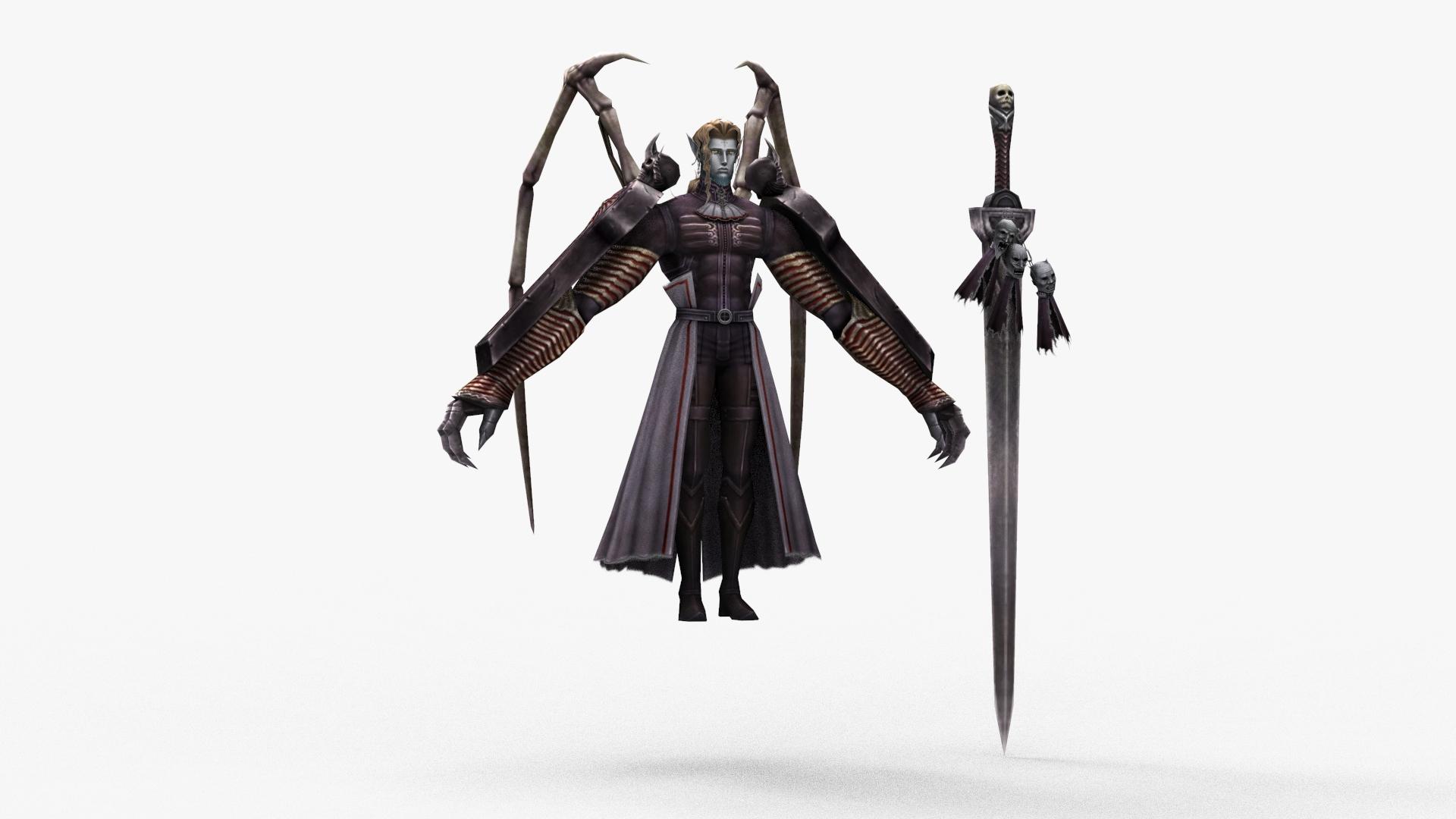 3D God Of Death With The Sword Model - TurboSquid 1715876