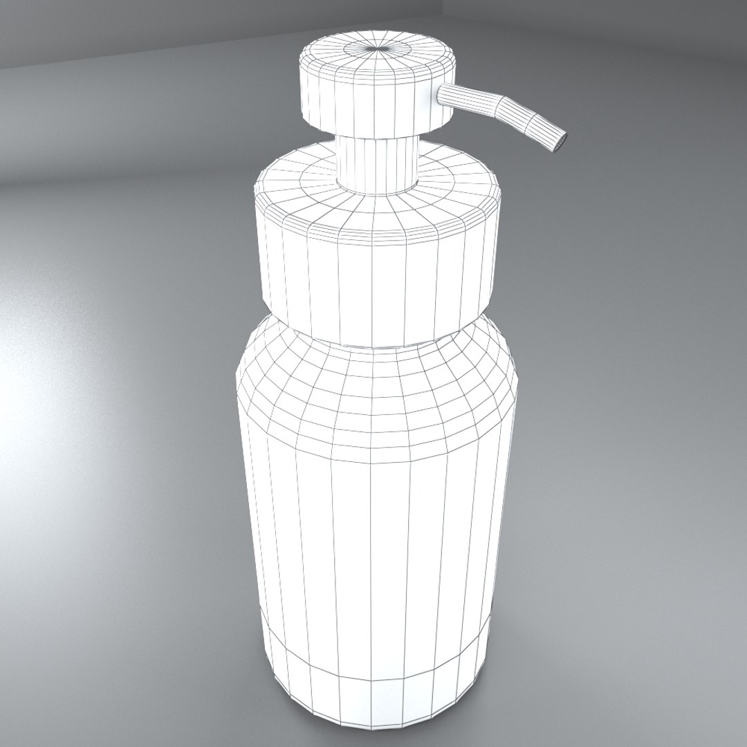 Soap Dispenser 3D Model - TurboSquid 1364843