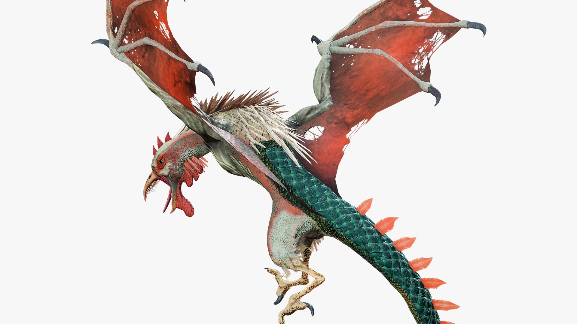 Cockatrice 3D Model - TurboSquid 1722674