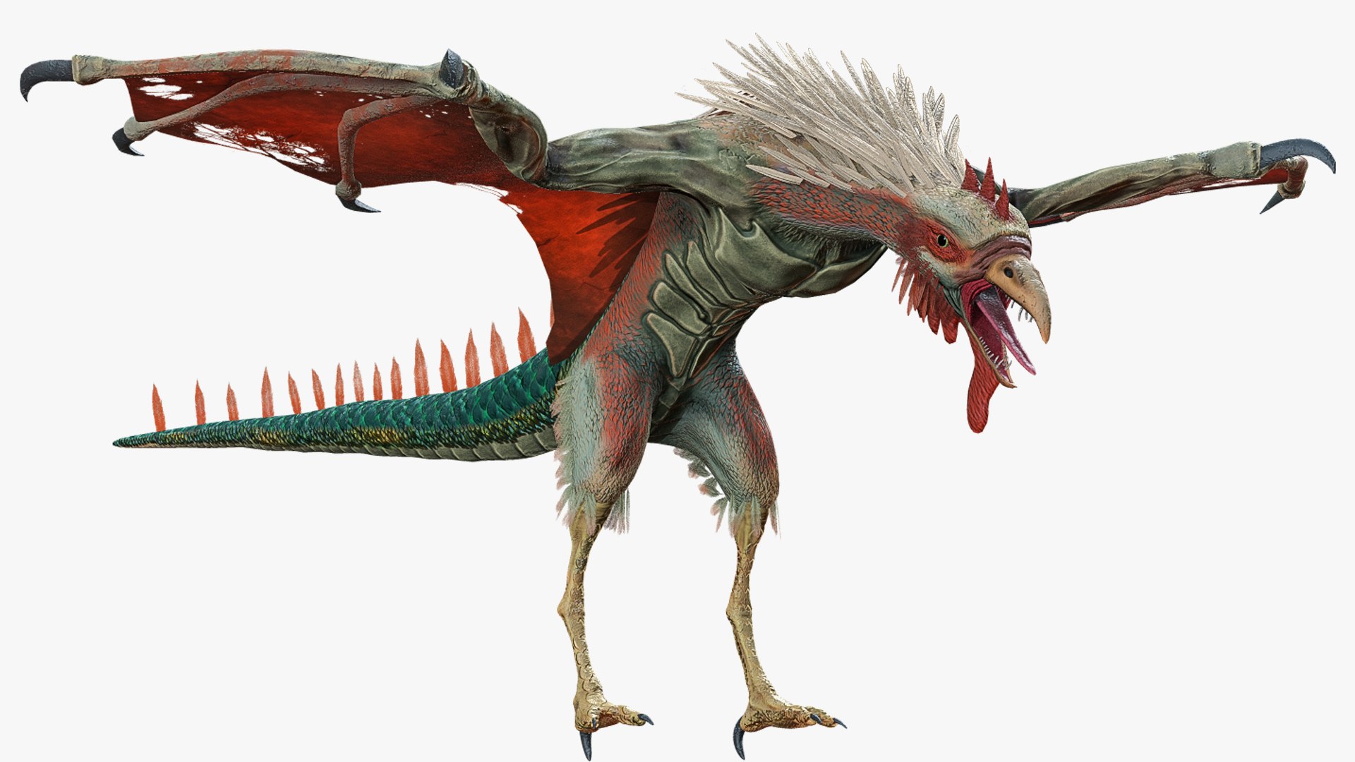 Cockatrice 3D model - TurboSquid 1722674