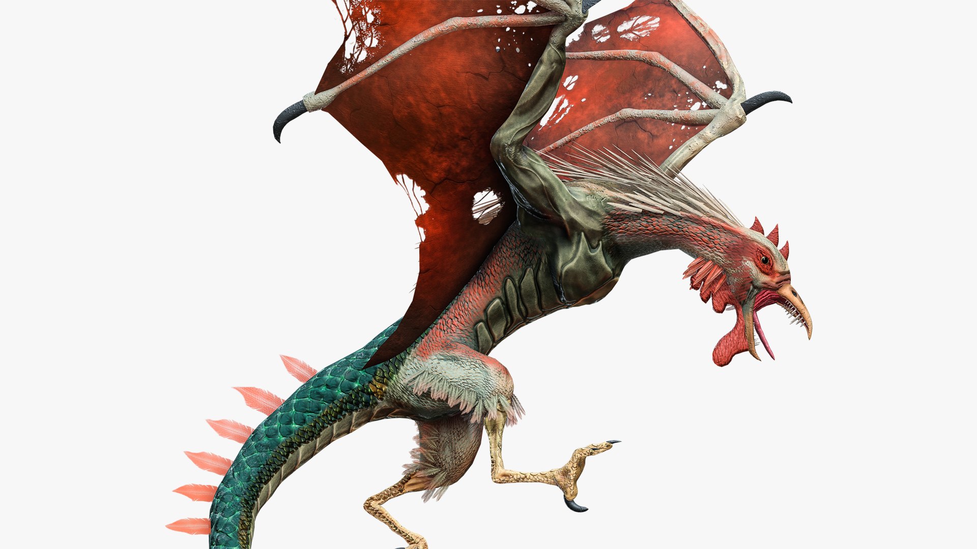 Cockatrice 3D Model - TurboSquid 1722674