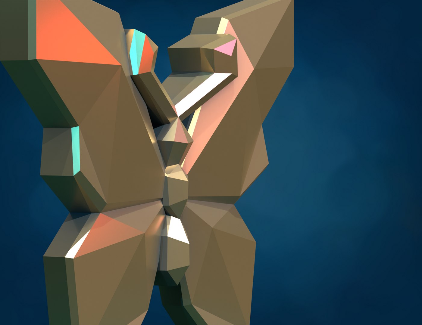 Butterfly Printable 3D Model - TurboSquid 2036734