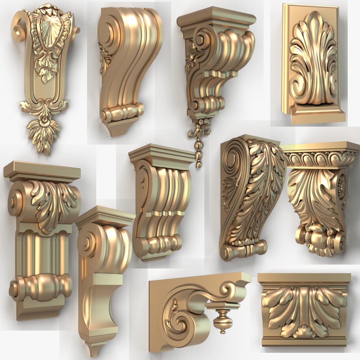 3D Model decor STL 3D model - TurboSquid 1837407
