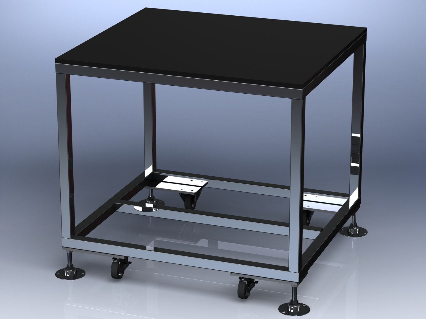 Mobile Steel Workbench WL89 3D model - TurboSquid 2176832