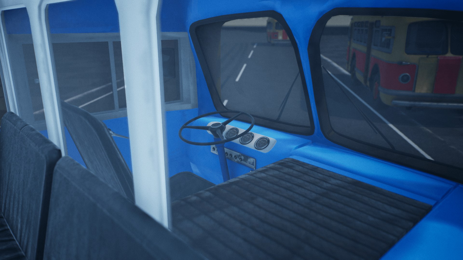 3D ZIS 155 - Old Russian City Bus With Painter Files Model - TurboSquid ...