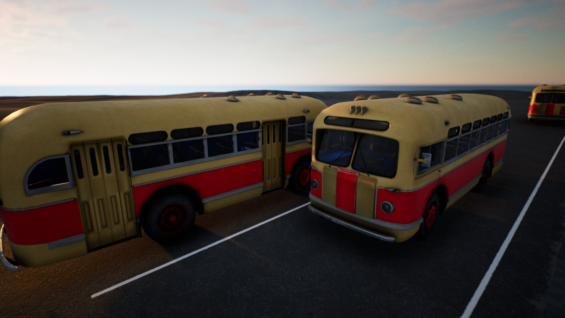 3D ZIS 155 - Old Russian City Bus With Painter Files Model - TurboSquid ...